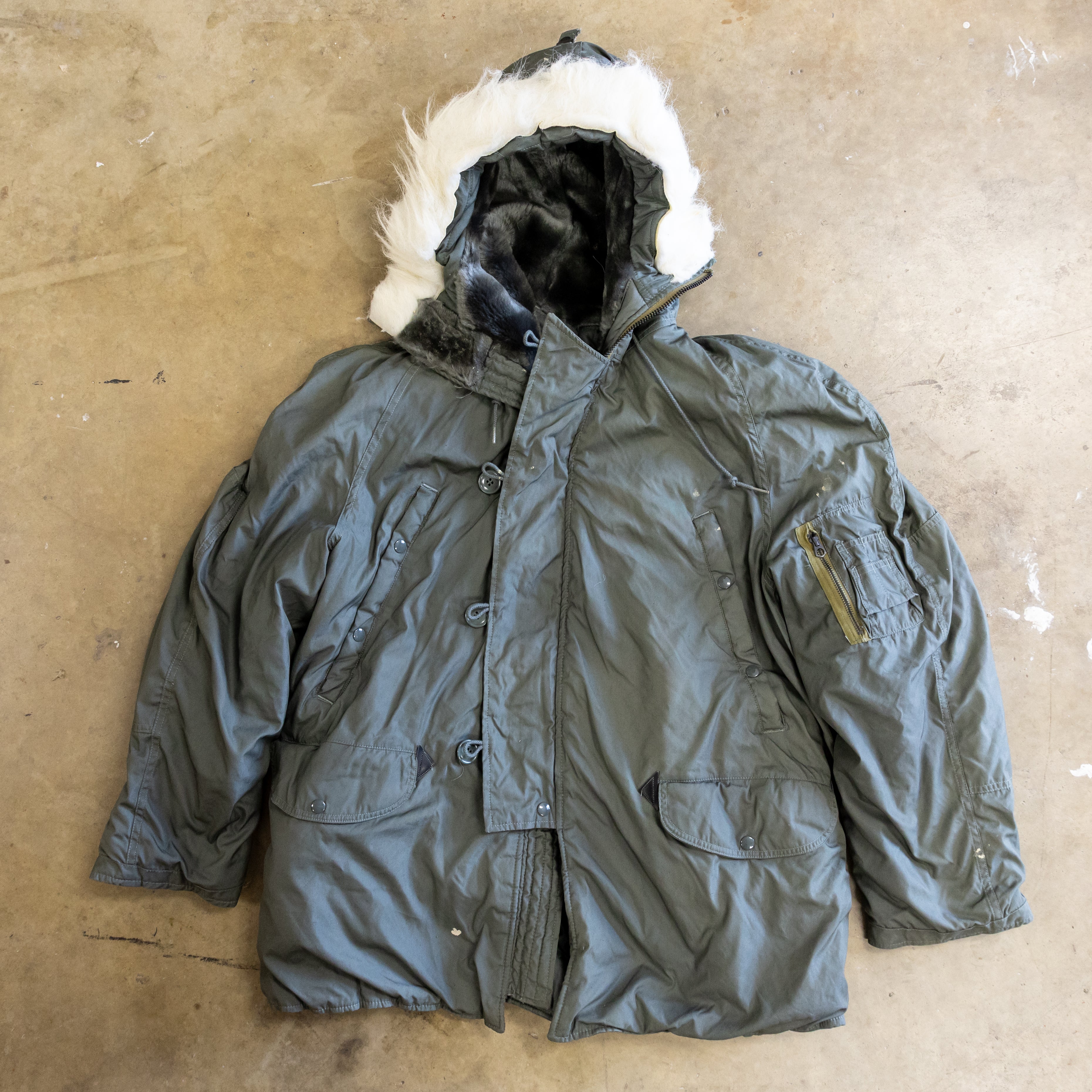 USAF N-3B Parka, Extreme Cold Weather (Large) – Recondo Military Surplus