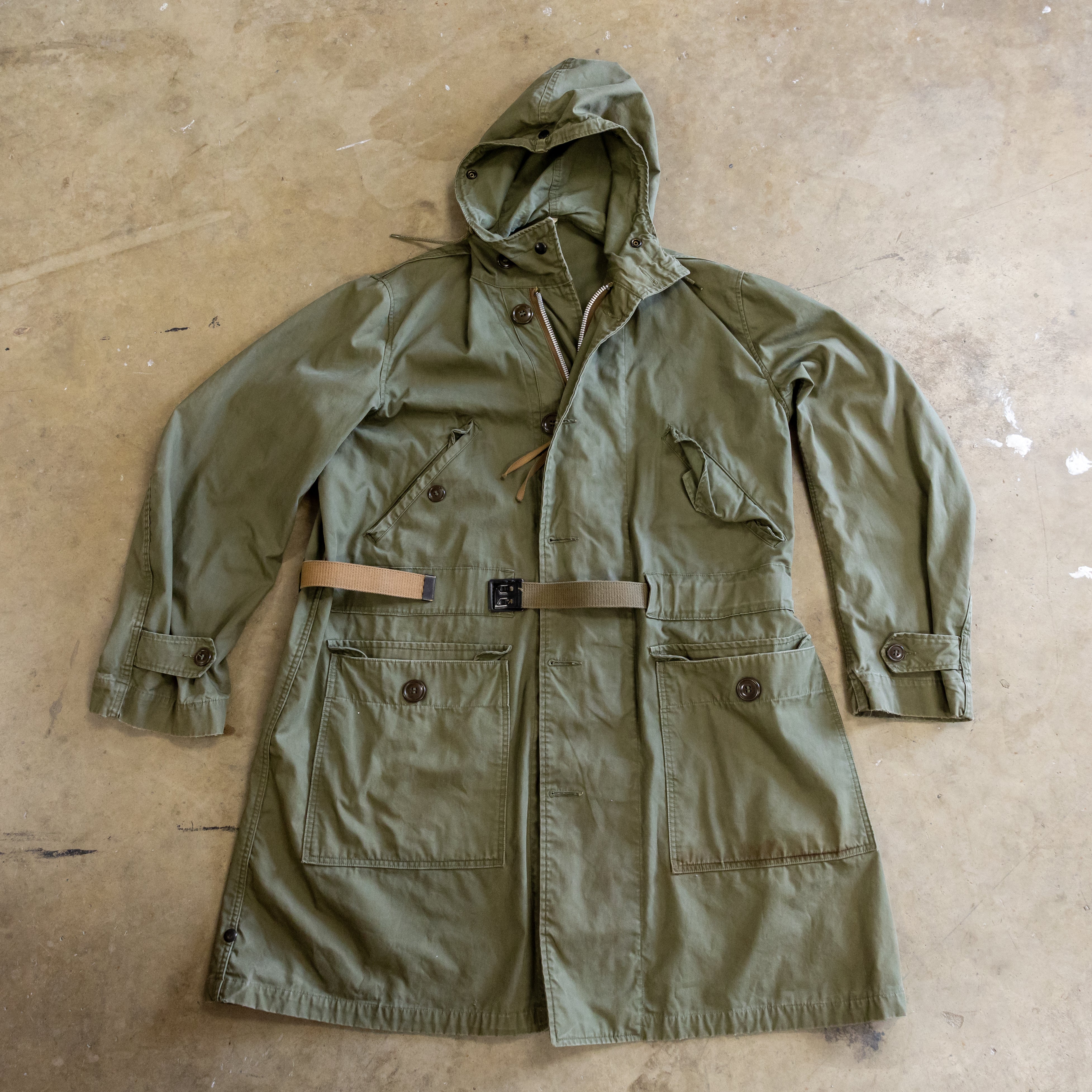 USAF M-1949 Overcoat Parka – Recondo Military Surplus